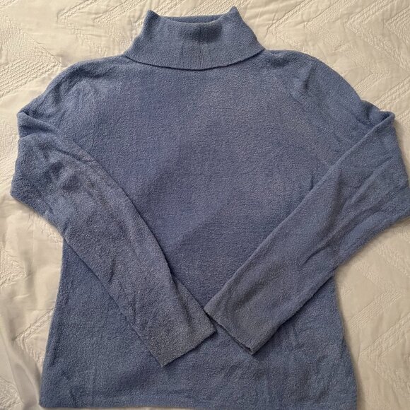 Olo | Sweaters | Baby Blue Ultra Soft Turtleneck Sweater | Poshmark